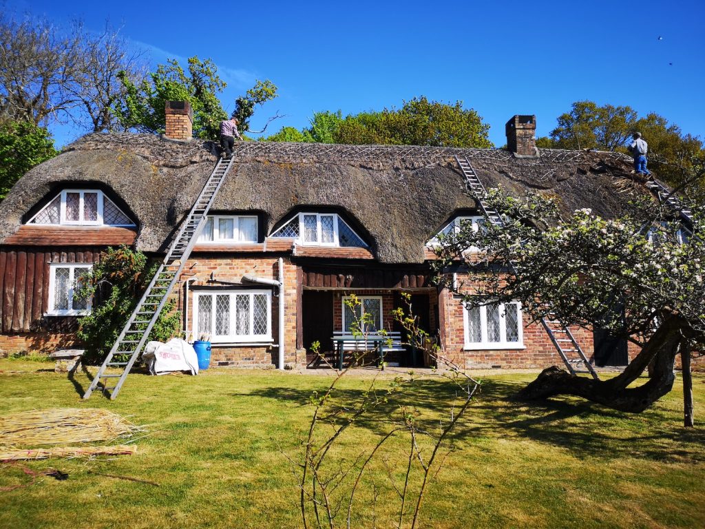 Thatch Roof Ridges in Salisbury, Wiltshire, Dorset and Hampshire ...